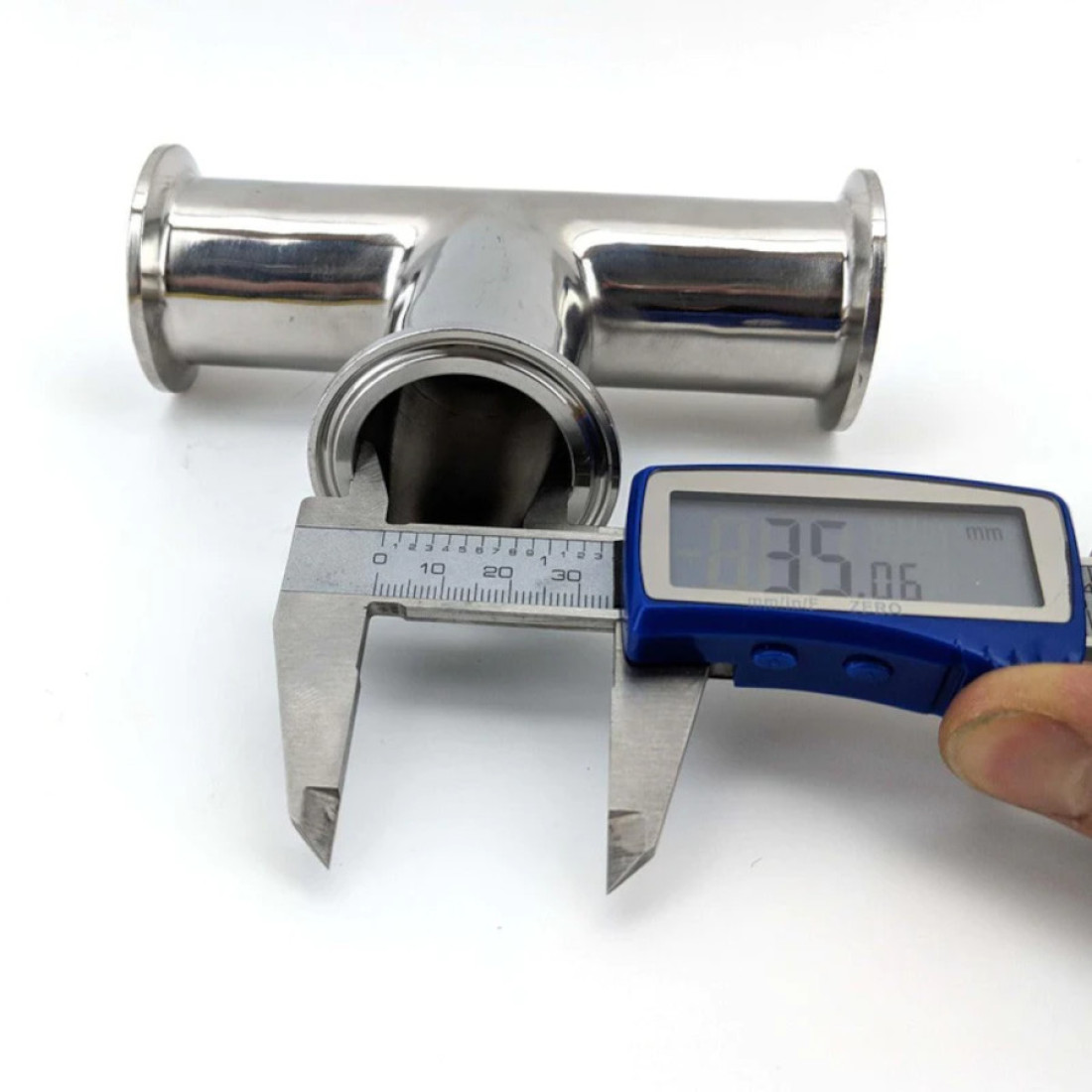 1.5" Tri Clamp Tee - Get Er Brewed - Homebrew & Microbrewery Supplies