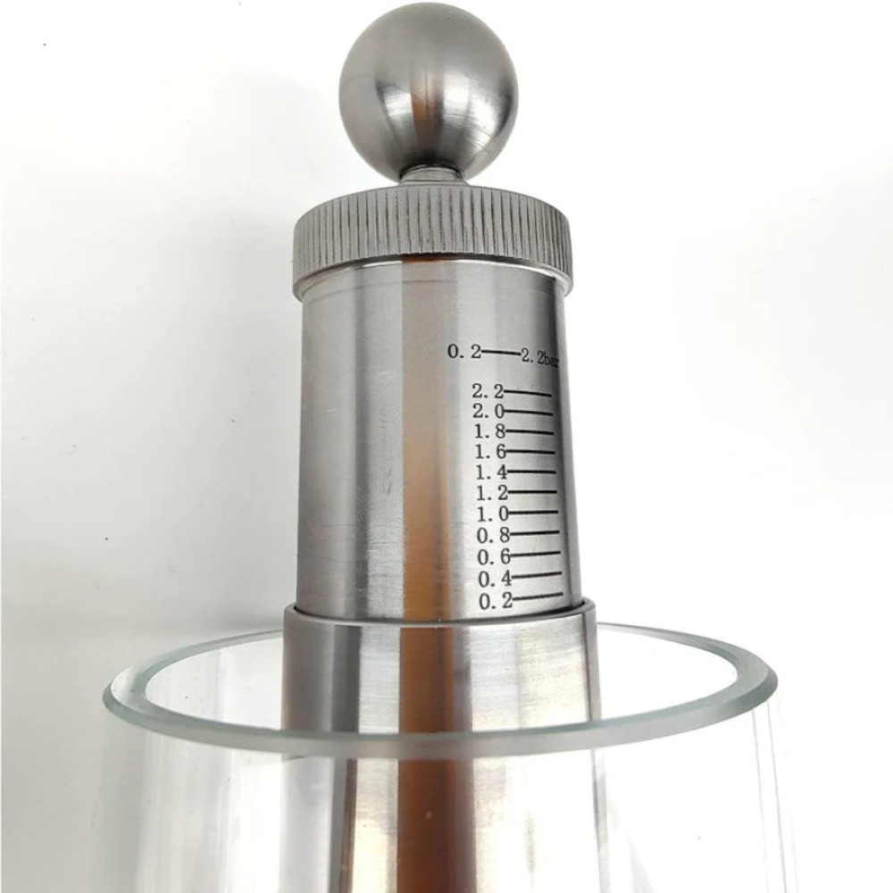 1.5" Tri Clamp Spunding Valve with Pressure Gauge - Get Er Brewed ...