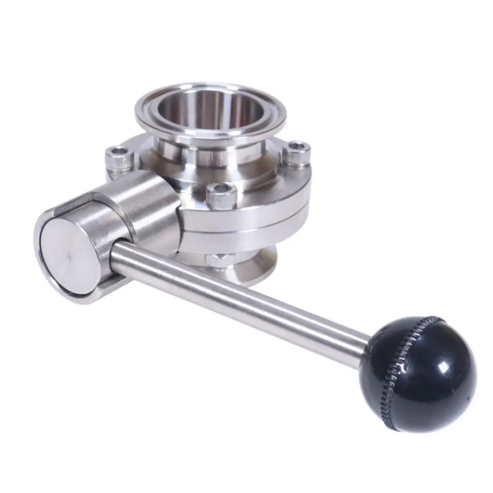 2" Tri clamp butterfly valve - Get Er Brewed - Homebrew & Microbrewery ...