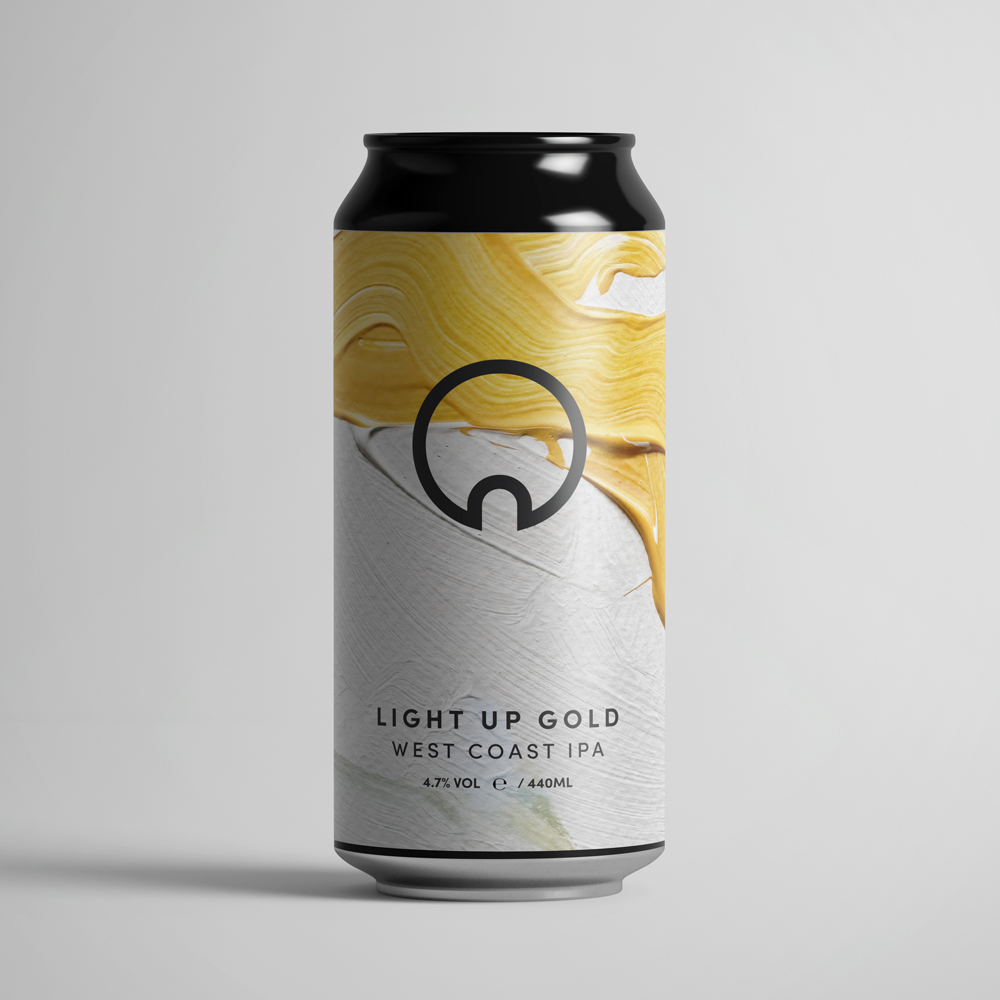 Our Brewery Light Up Gold West Coast IPA 440ml | Crisp & Hoppy 4.7%