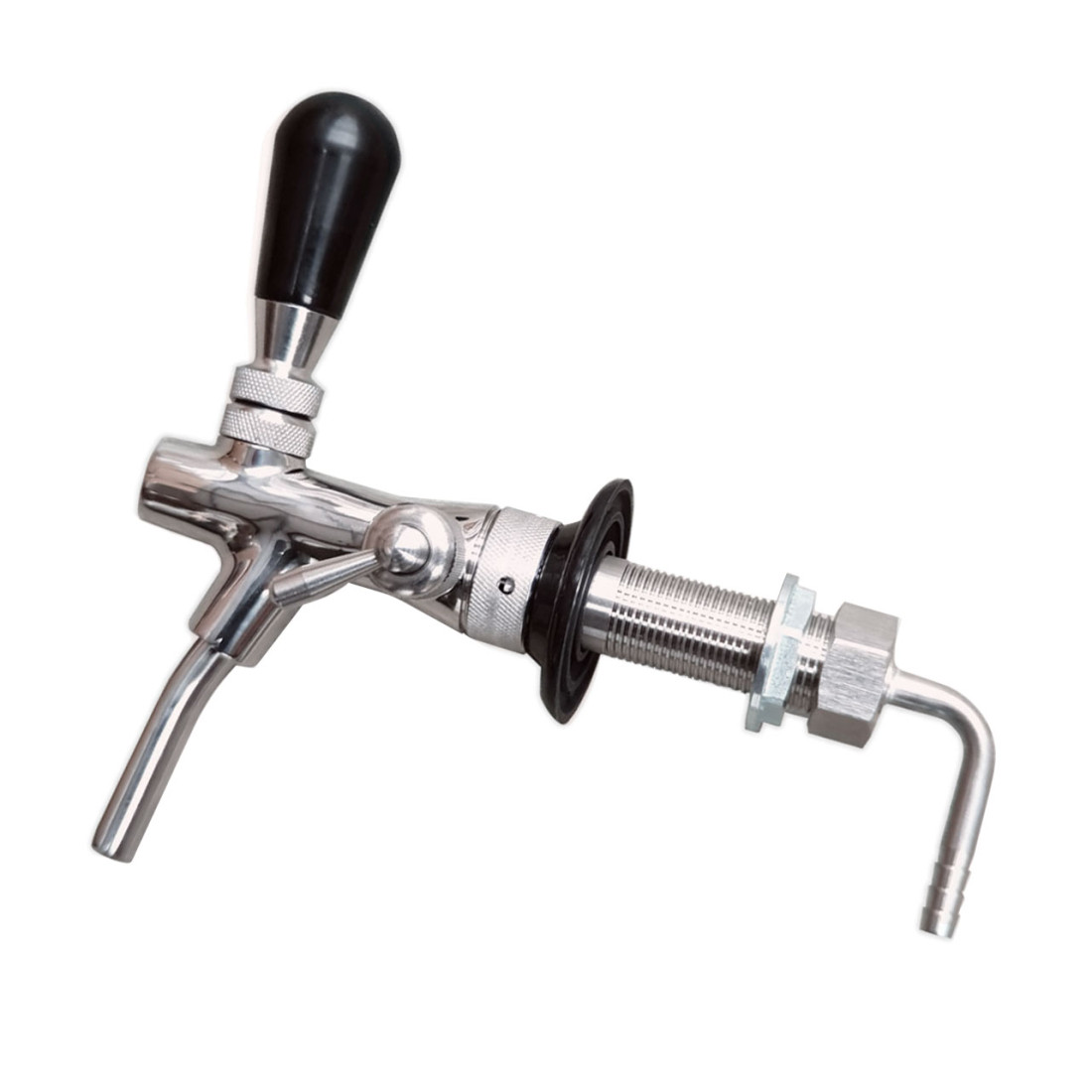 Beer Faucet European Flow Control - 92mm Shank