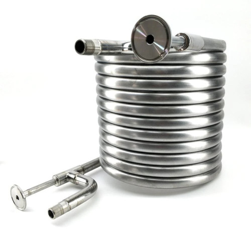 Home Brew Beer Chiller | Plate Chiller for Beer | Copper Wort Chiller ...
