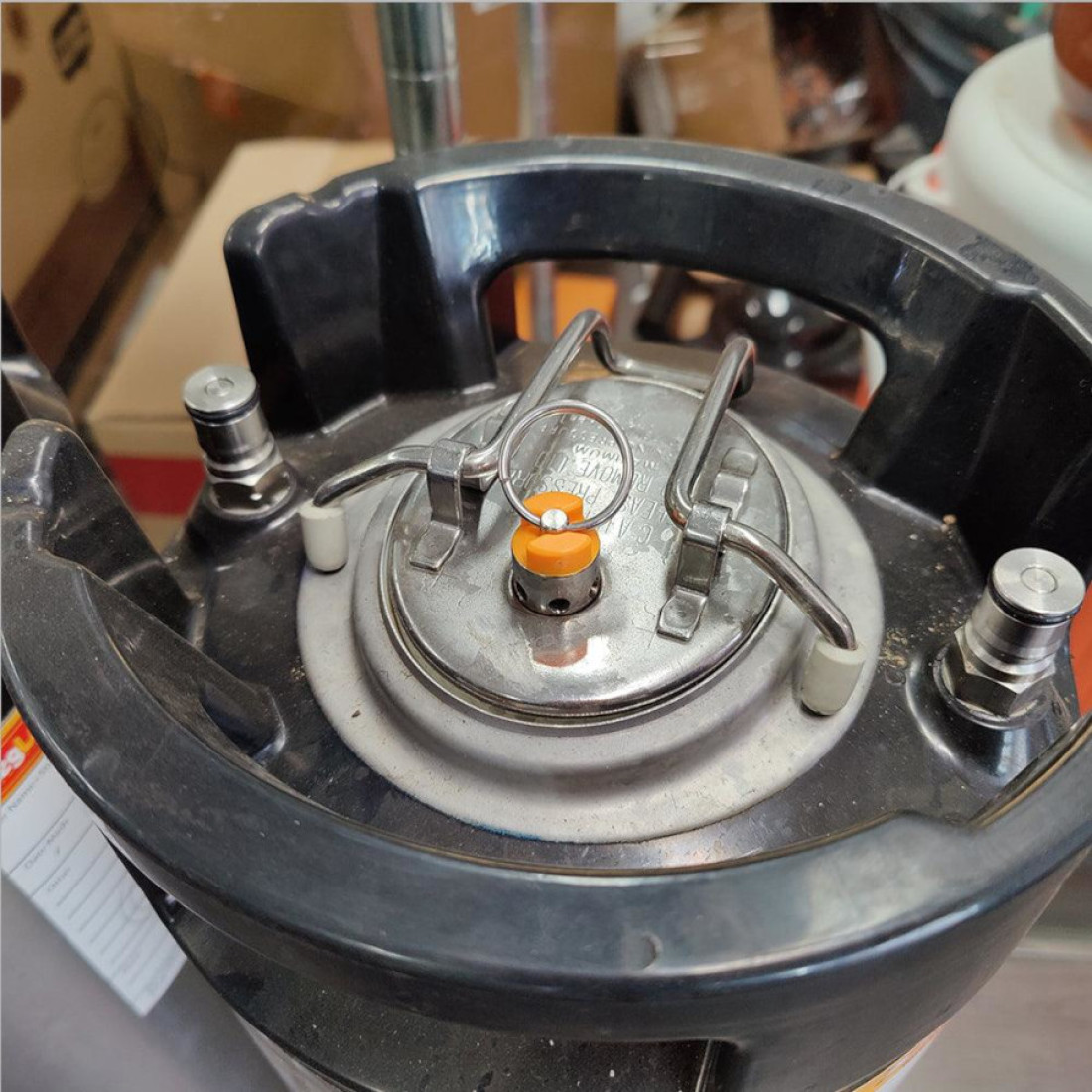 Cornelius Type Pressure Relief Valve (PRV) (YELLOW 17psi / 1.2BAR ...
