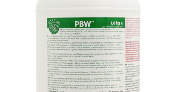 Five Star PBW 1.8 KG - Get Er Brewed - Homebrew & Microbrewery Supplies
