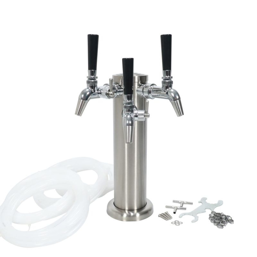 Kegerator Series X Triple Tap - Get Er Brewed - Homebrew & Microbrewery ...