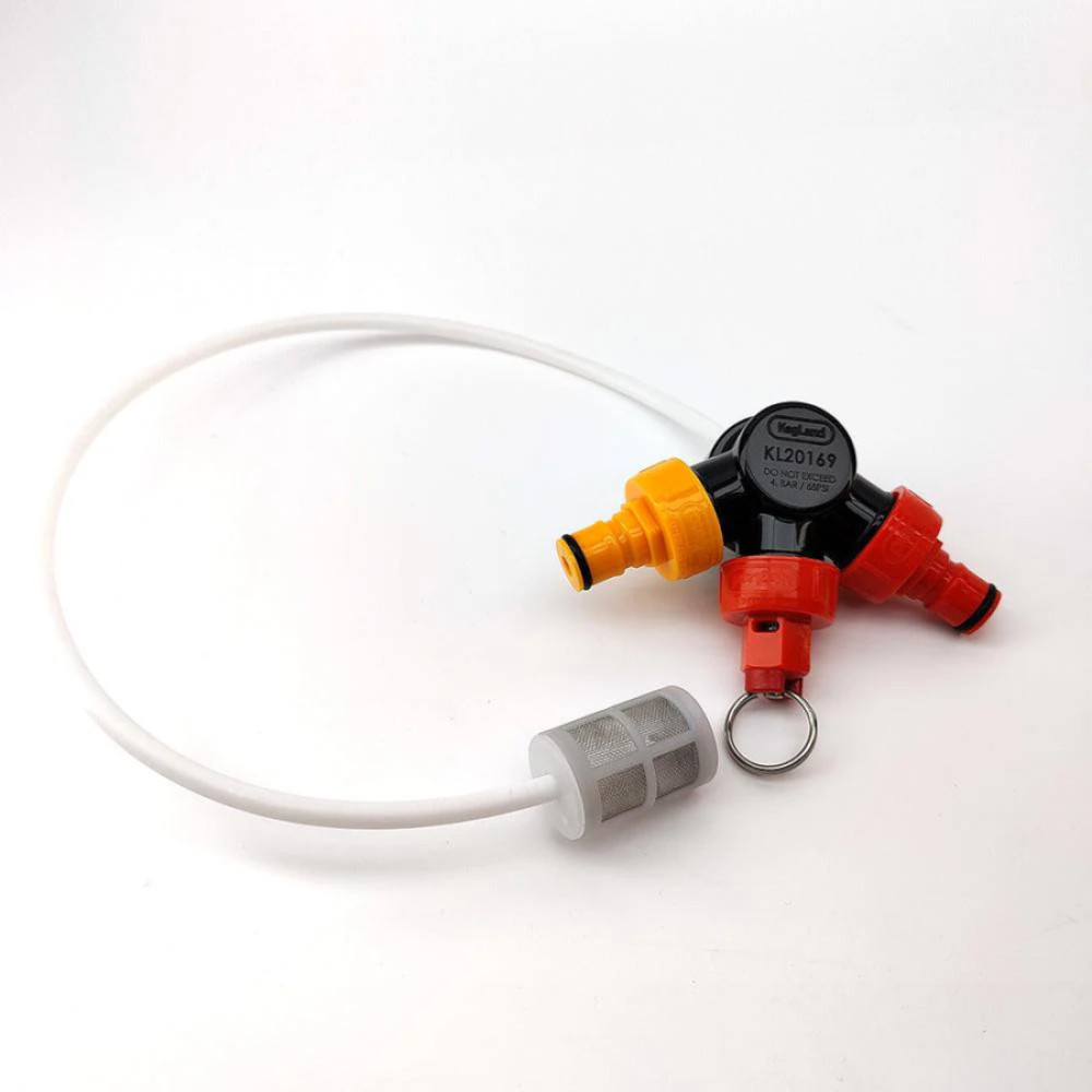 Oxebar Tapping Head Kit ( Silicone Elbow, Tube, PRV, Carbonation caps ...