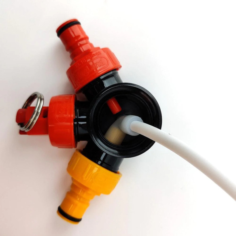 Oxebar Tapping Head Kit ( Silicone Elbow, Tube, PRV, Carbonation caps ...