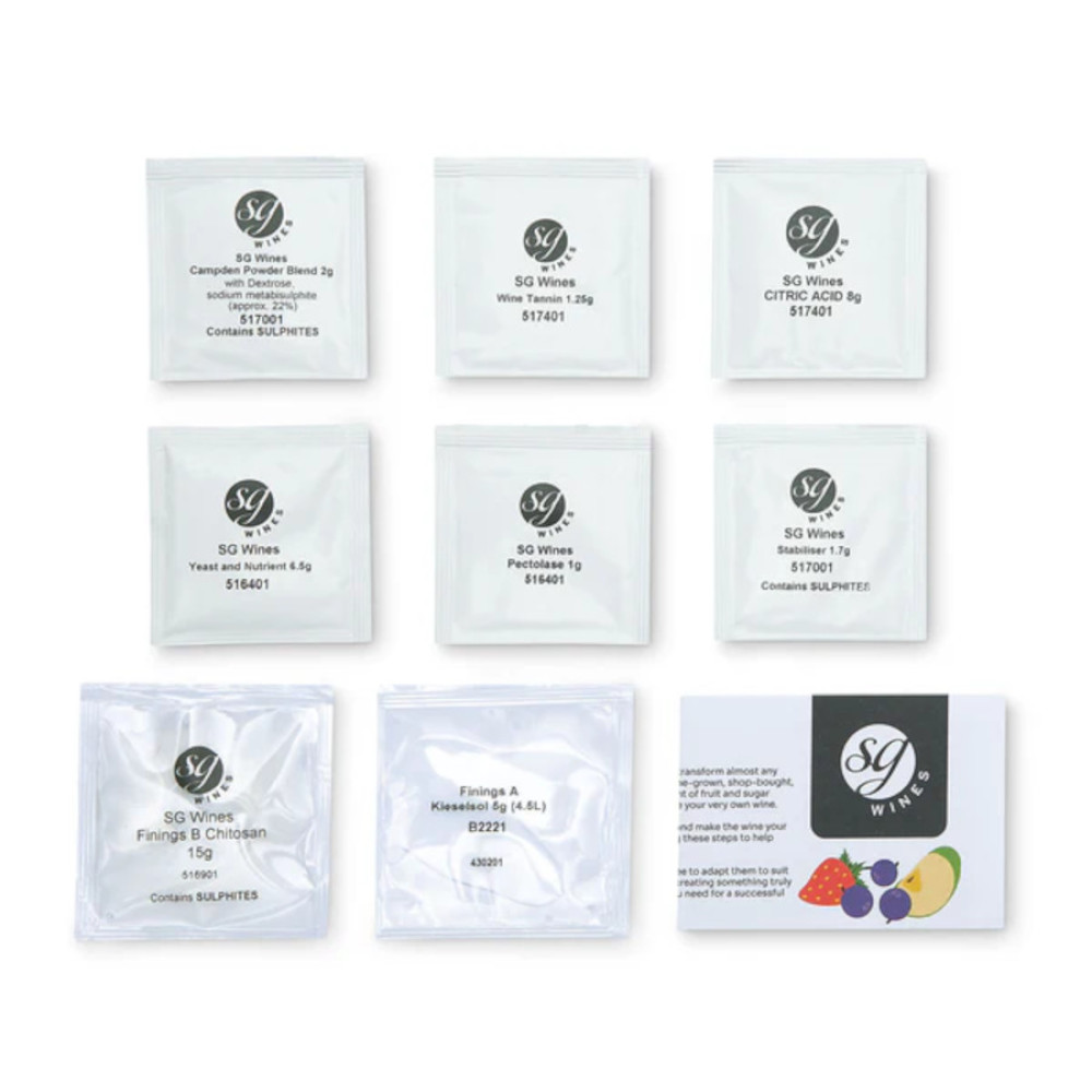 SG Wines Fruit Wine Kit - Get Er Brewed - Homebrew & Microbrewery Supplies