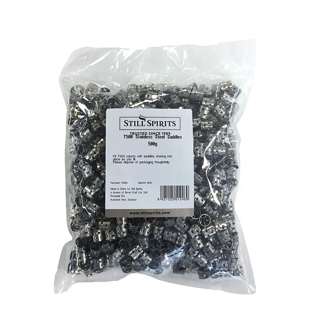 Still Spirits T500 Stainless Steel Saddles 500g