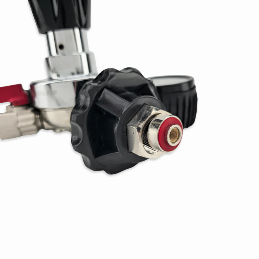 Type 30 - MK5 CO2 Regulator - Tool-Free - Dual Gauge (4.5bar PRV ...